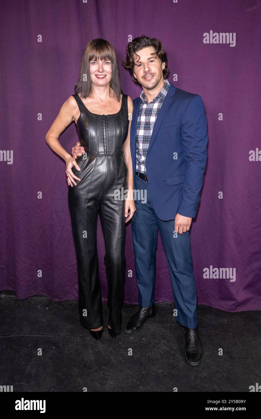 Actress / Comedian / Model Eugenia Kusmina, Actor Scott Alin attend ...