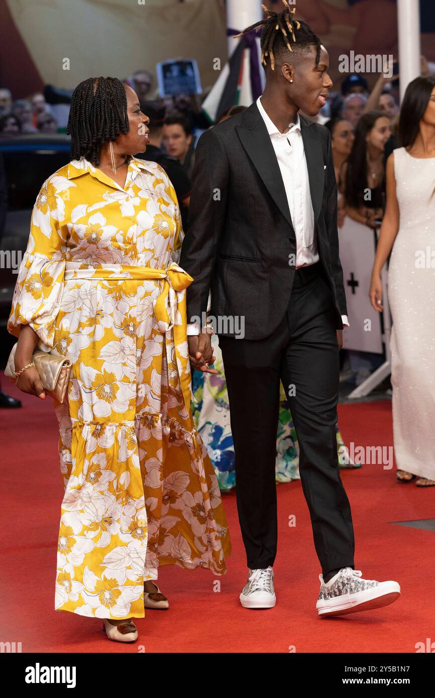 Nico Williams and Maria Arthuer attended Opening Ceremony "Emmanuelle ...