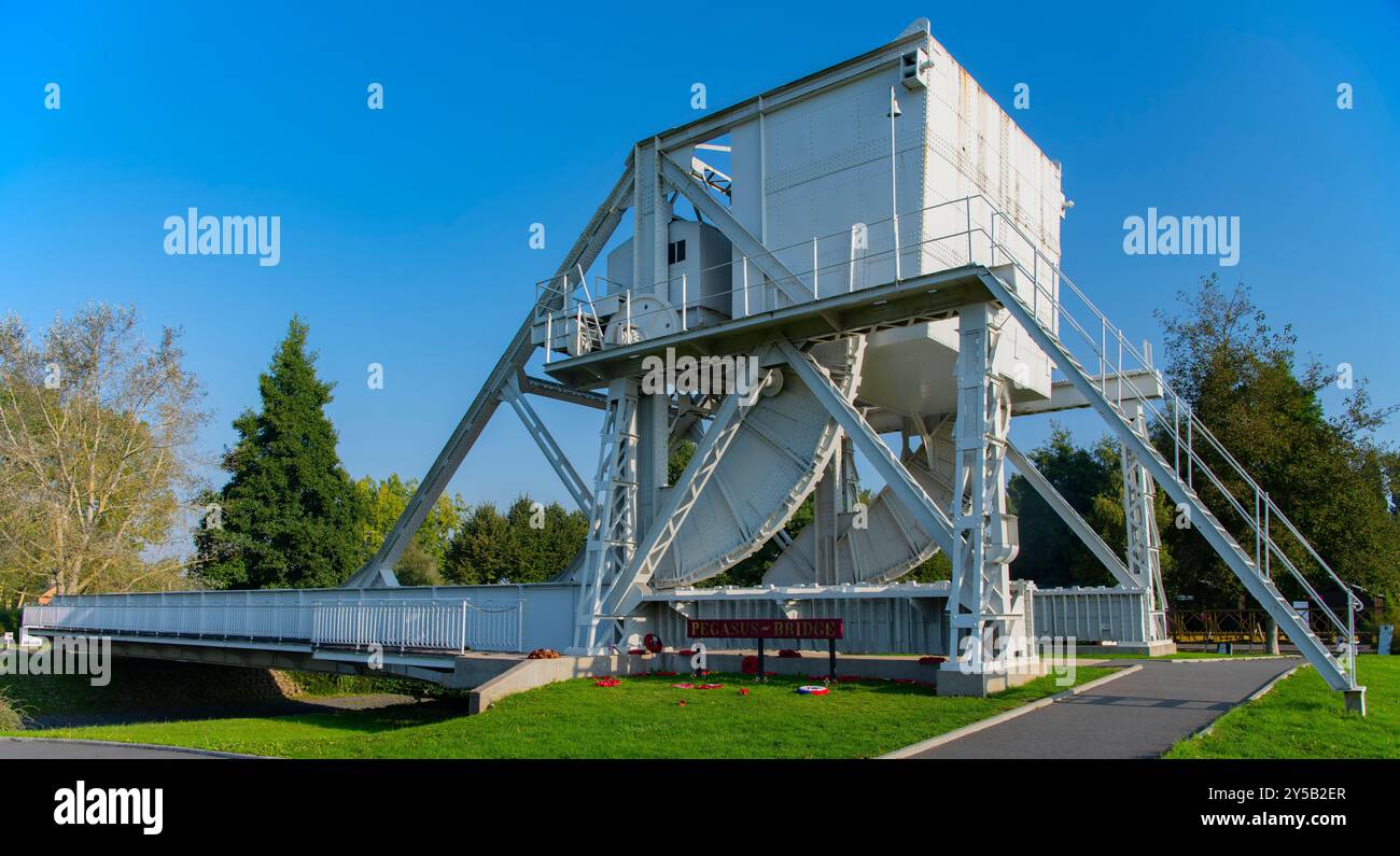 Pegasus bridge memorial and airborne museum hi-res stock photography ...