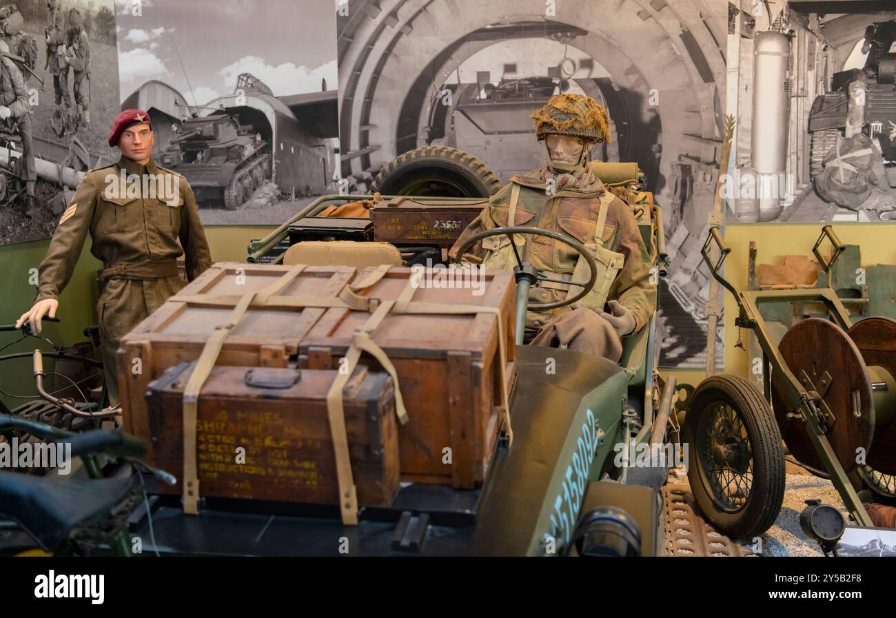 Pegasus Bridge Memorial Museum in Normandy, France Stock Photo - Alamy