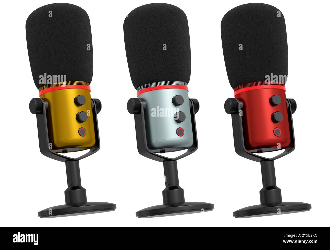 Microphones designed for recording, streaming, and achieving podcasting ...