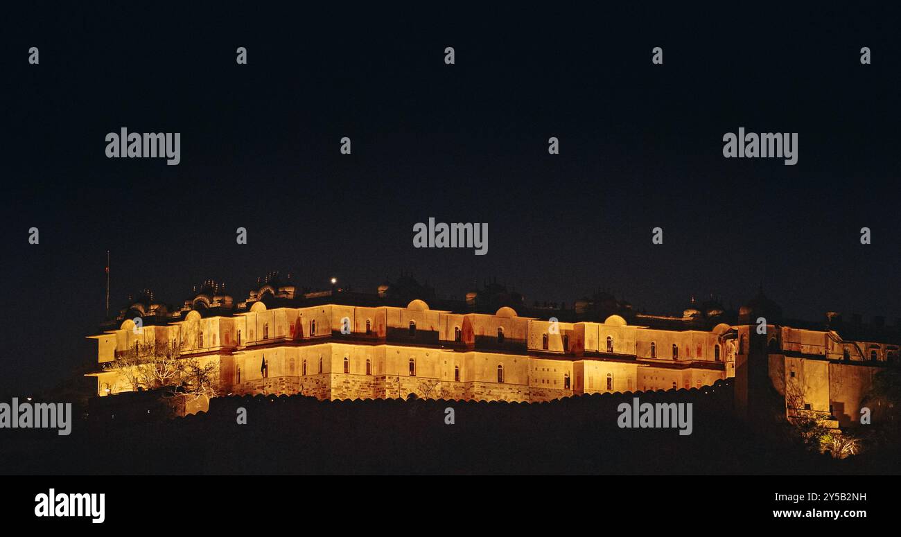 Nahargarh Fort, Jaipur, India. Nahargarh Fort Was Strong Defence Ring ...