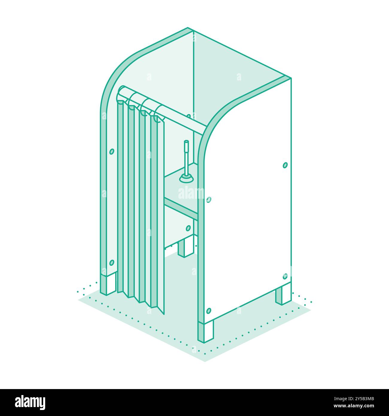 Polling station election Stock Vector Images - Alamy