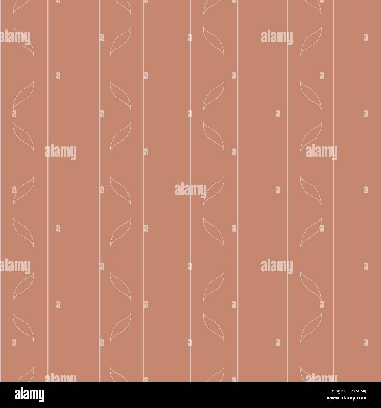 Minimalist leaf seamless pattern hi-res stock photography and images ...