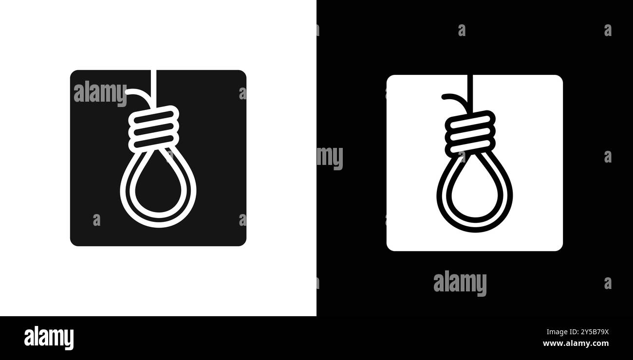 gallows icon vector logo set collection or bundle pack group Stock ...