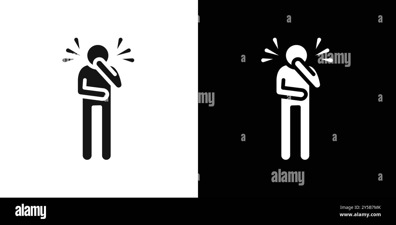 Nausea icon vector logo set collection or bundle pack group Stock ...