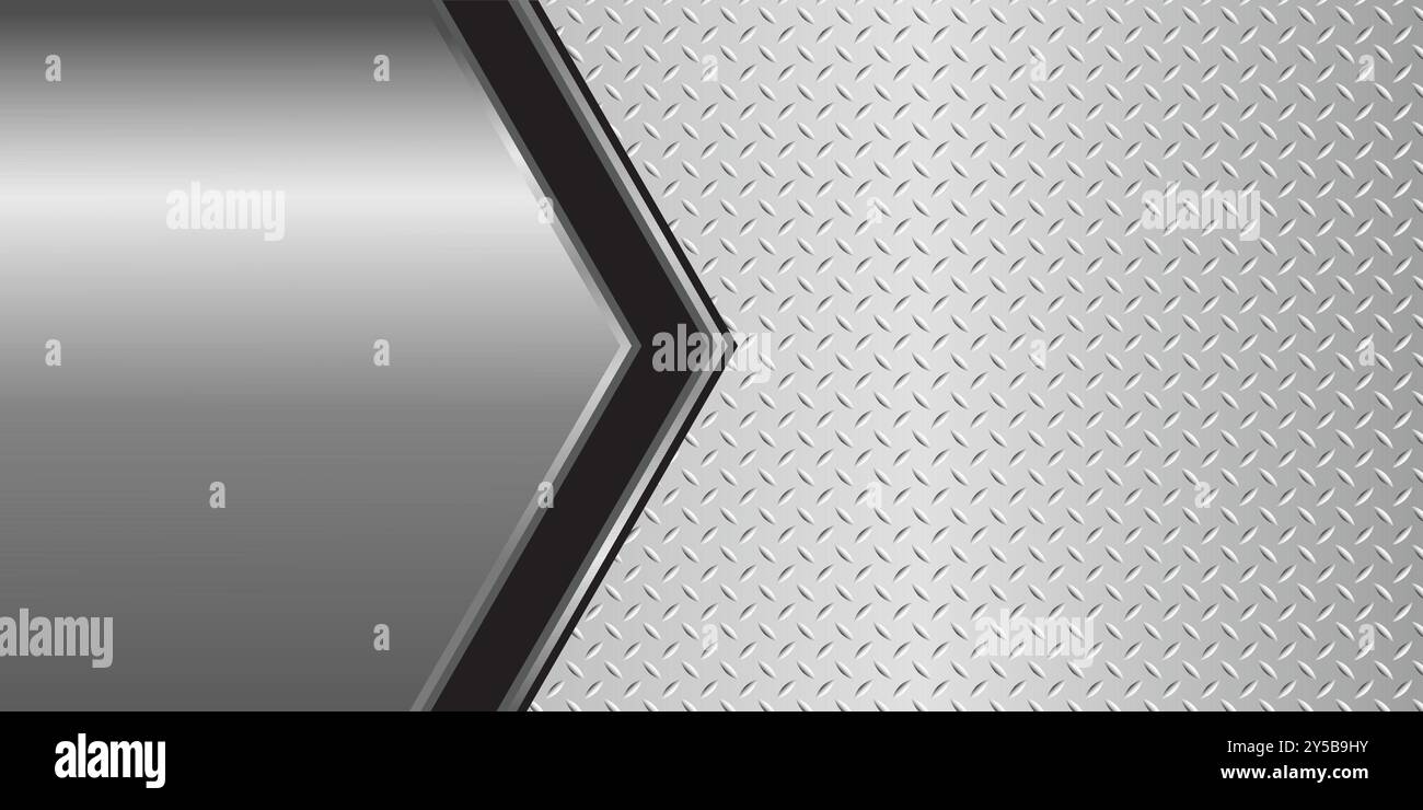 Silver gray metal background, 3D polished chrome metallic and shiny ...
