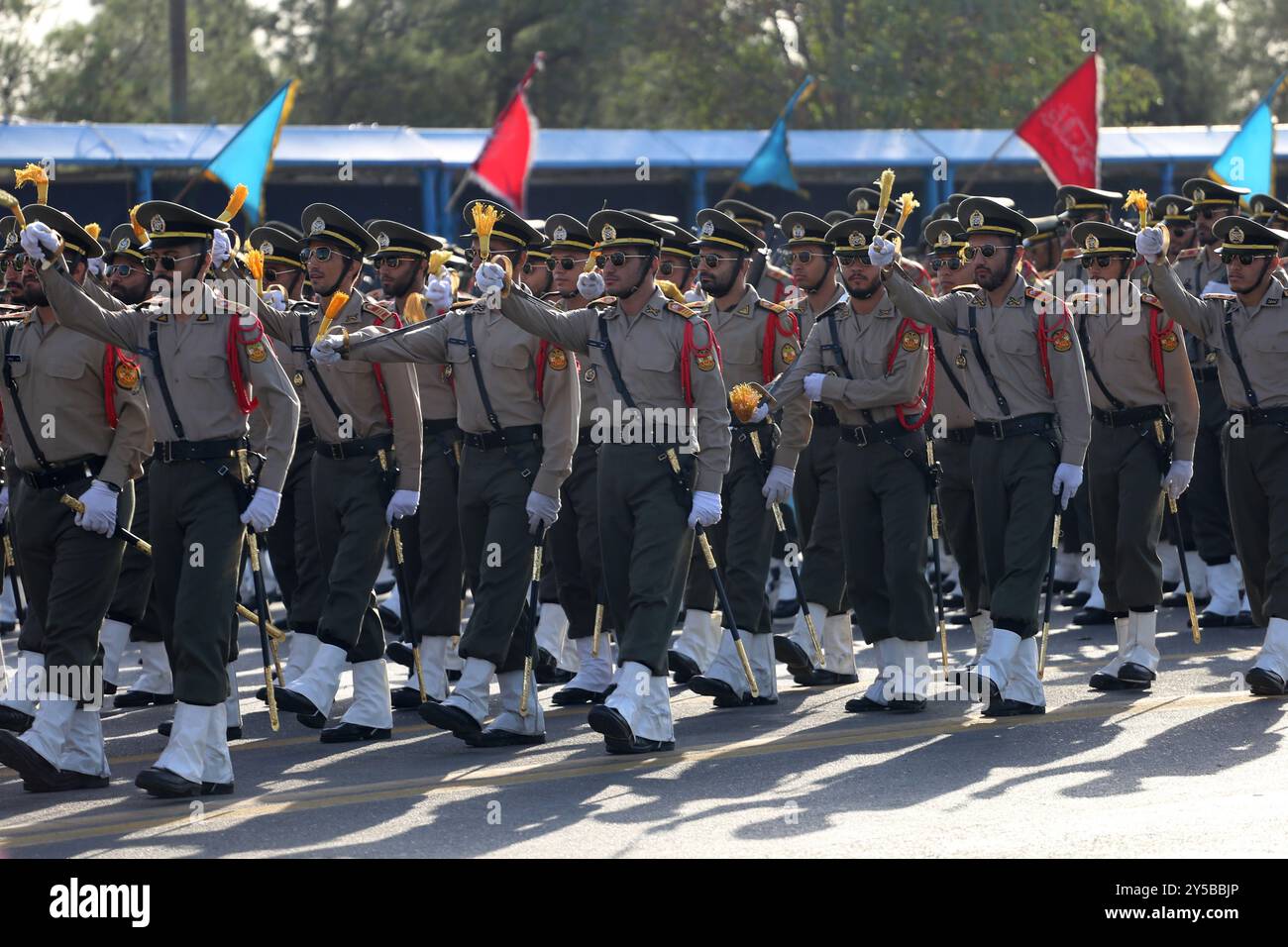 Tehran, Iran. 21st Sep, 2024. The Islamic Republic of Iran Army ...