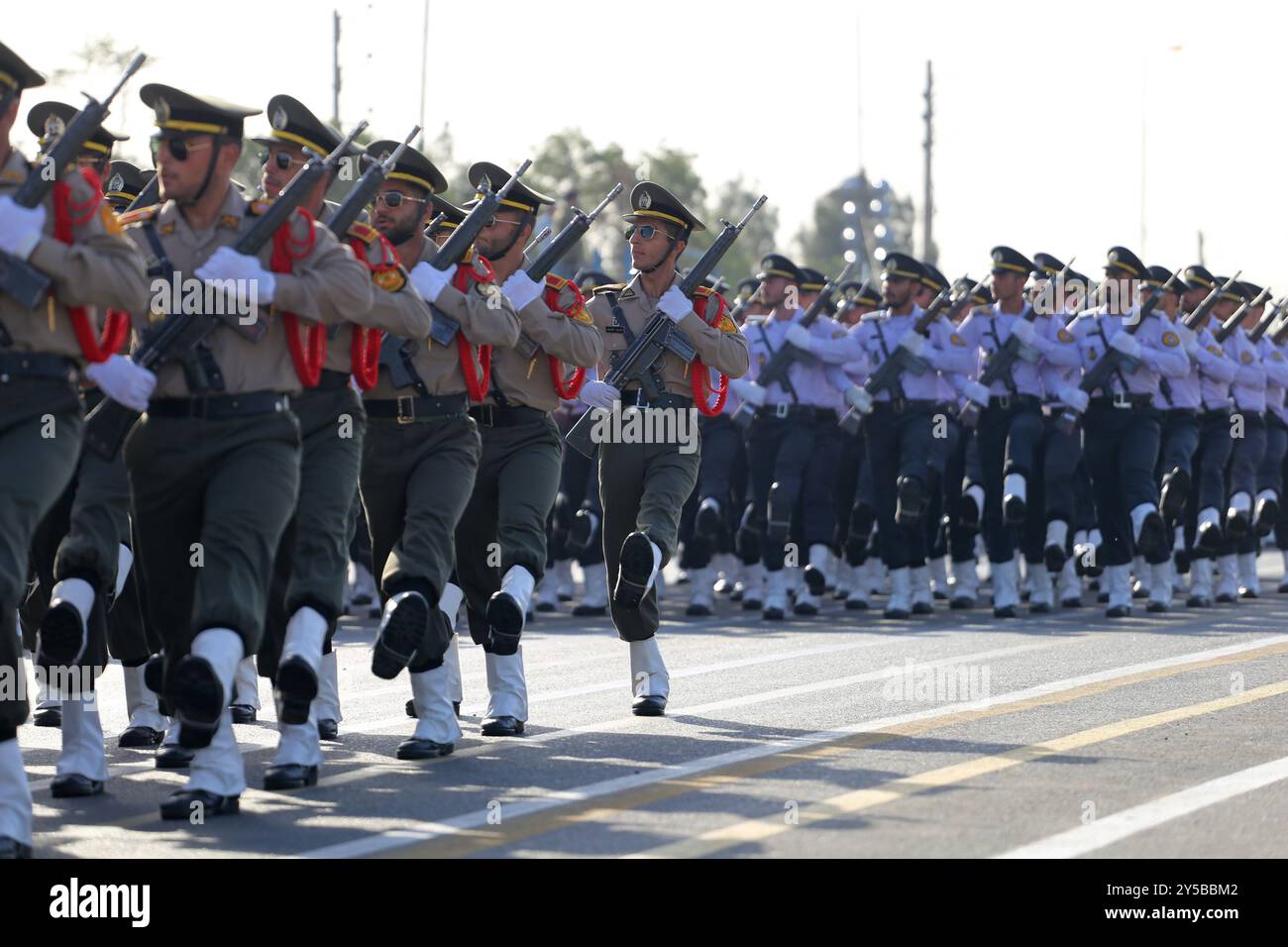 Tehran, Iran. 21st Sep, 2024. The Islamic Republic of Iran Army ...