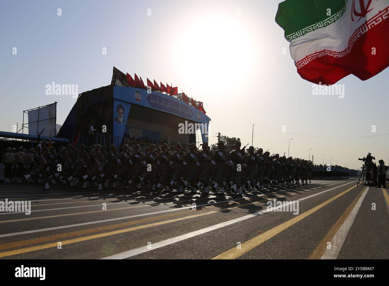 Tehran, Iran. 21st Sep, 2024. The Islamic Republic of Iran Army ...