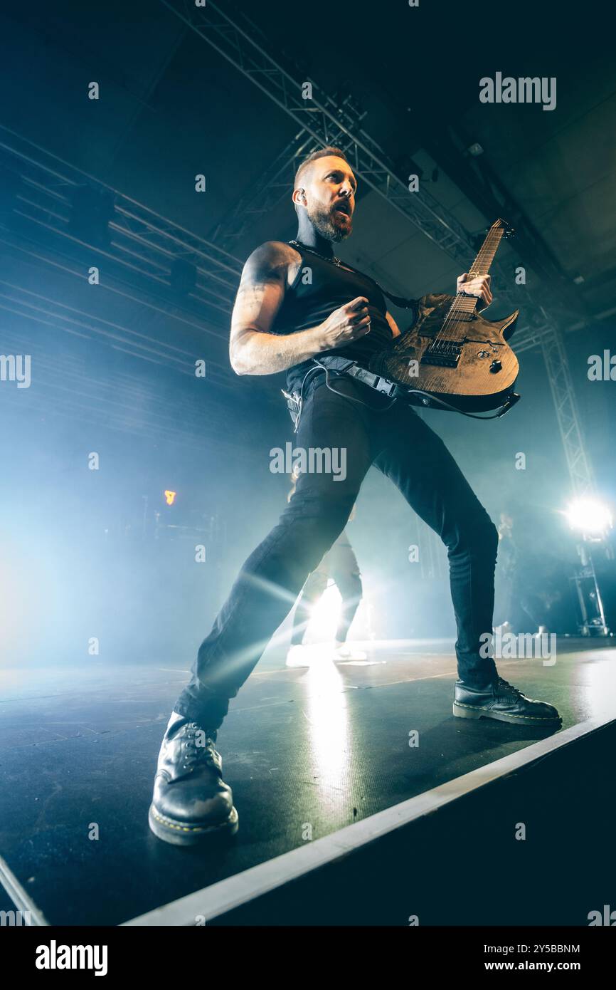 Malmo, Sweden. 20th Sep, 2024. The Swedish rock band Smash Into Pieces ...