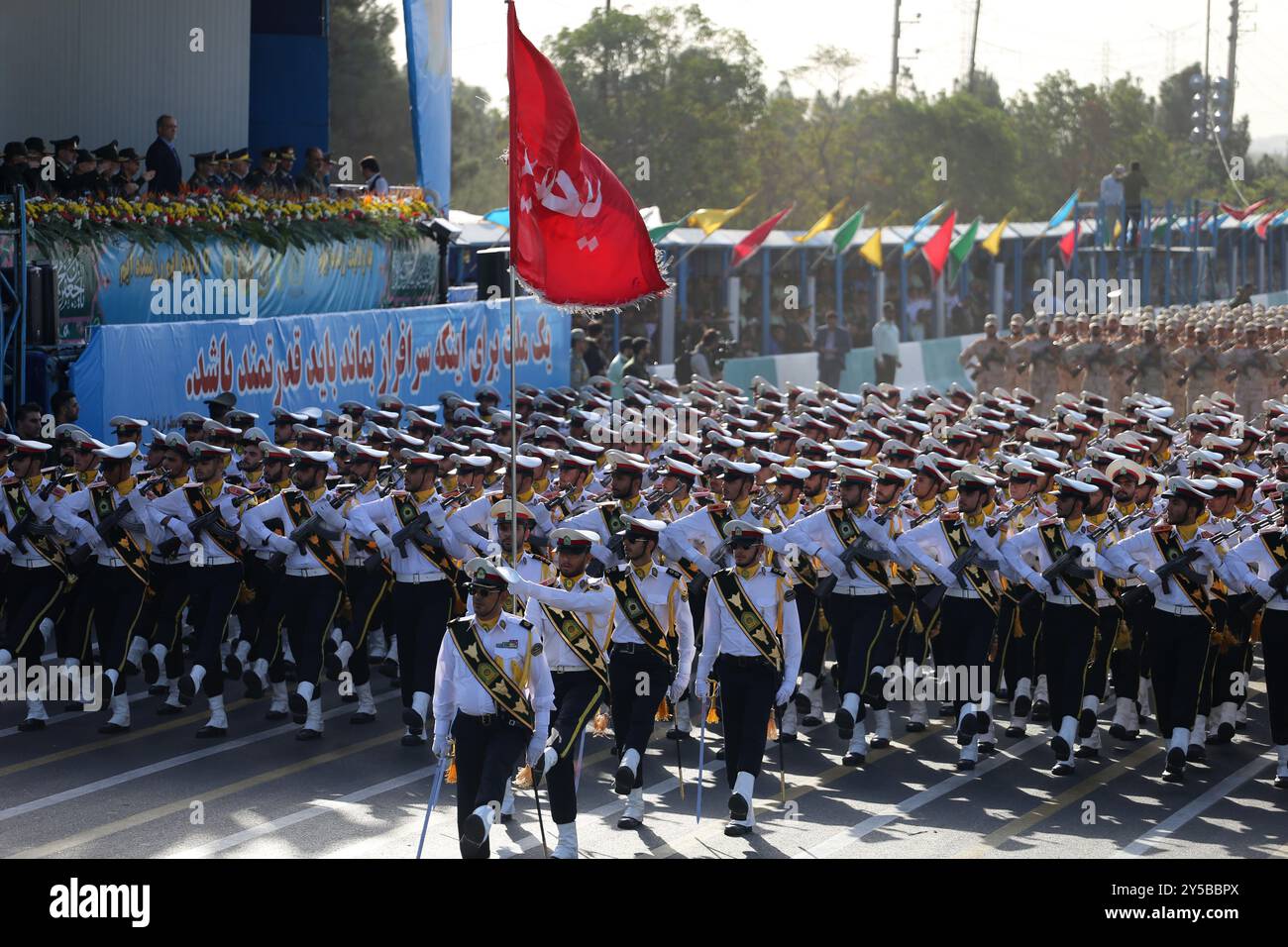 Tehran, Iran. 21st Sep, 2024. The Islamic Republic of Iran Army ...