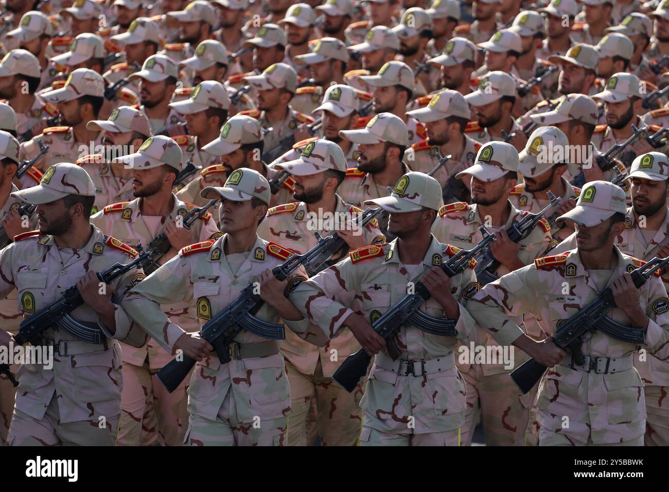 Tehran, Iran. 21st Sep, 2024. The Islamic Republic of Iran Army ...