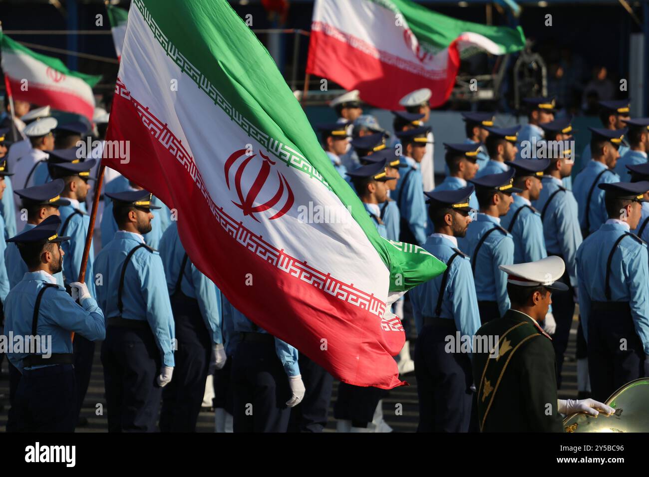 Tehran, Iran. 21st Sep, 2024. The Islamic Republic of Iran Army ...