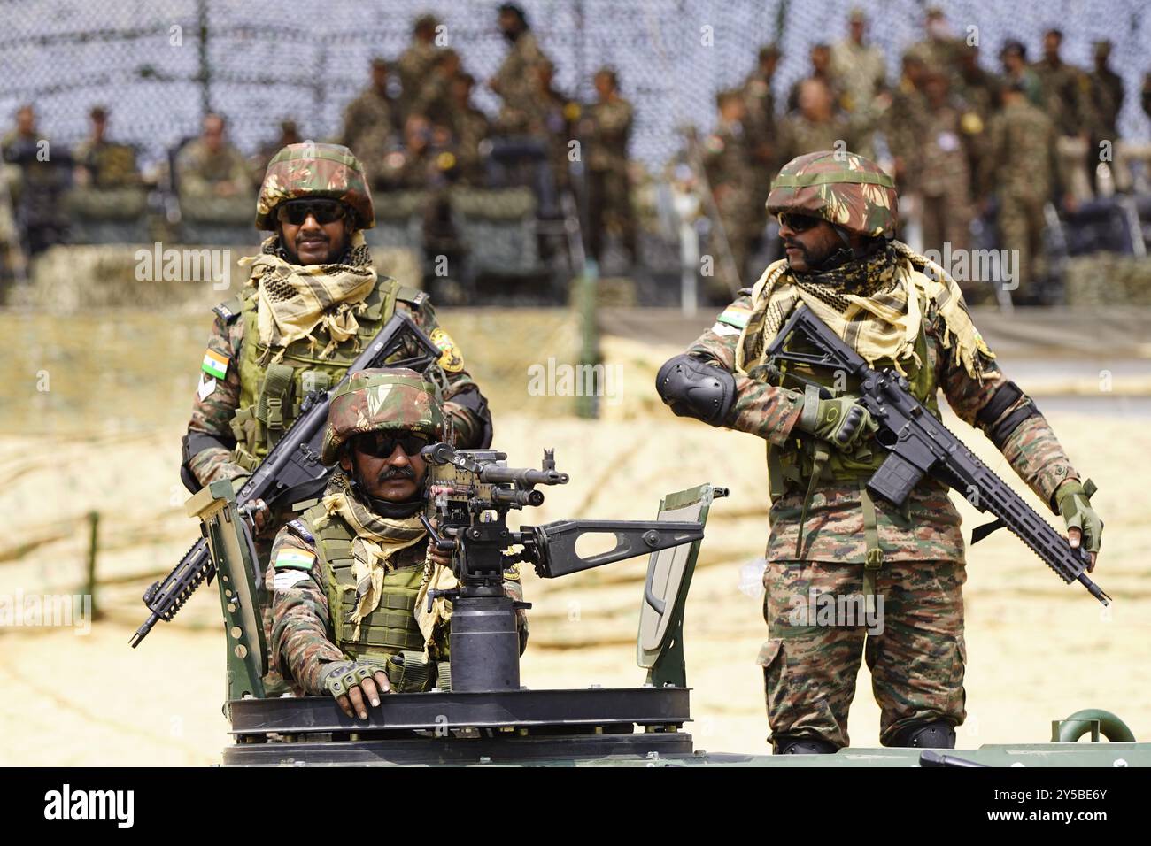 India-USA Joint Military Exercise YUDH ABHYAS-2024 in Mahajan Field ...