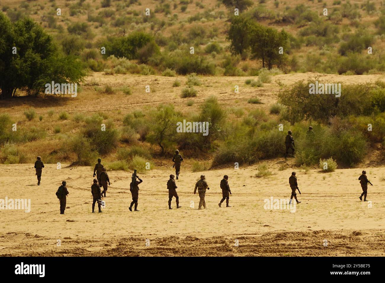 India-USA Joint Military Exercise YUDH ABHYAS-2024 in Mahajan Field ...