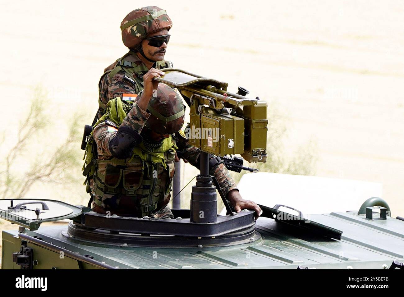 India-USA Joint Military Exercise YUDH ABHYAS-2024 in Mahajan Field ...