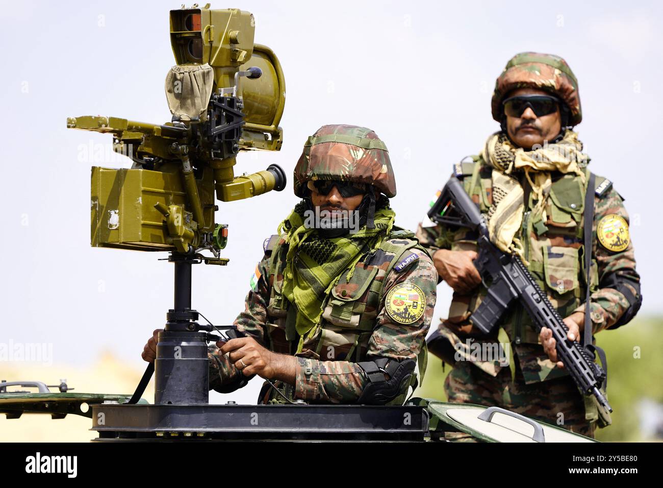 India-USA Joint Military Exercise YUDH ABHYAS-2024 in Mahajan Field ...