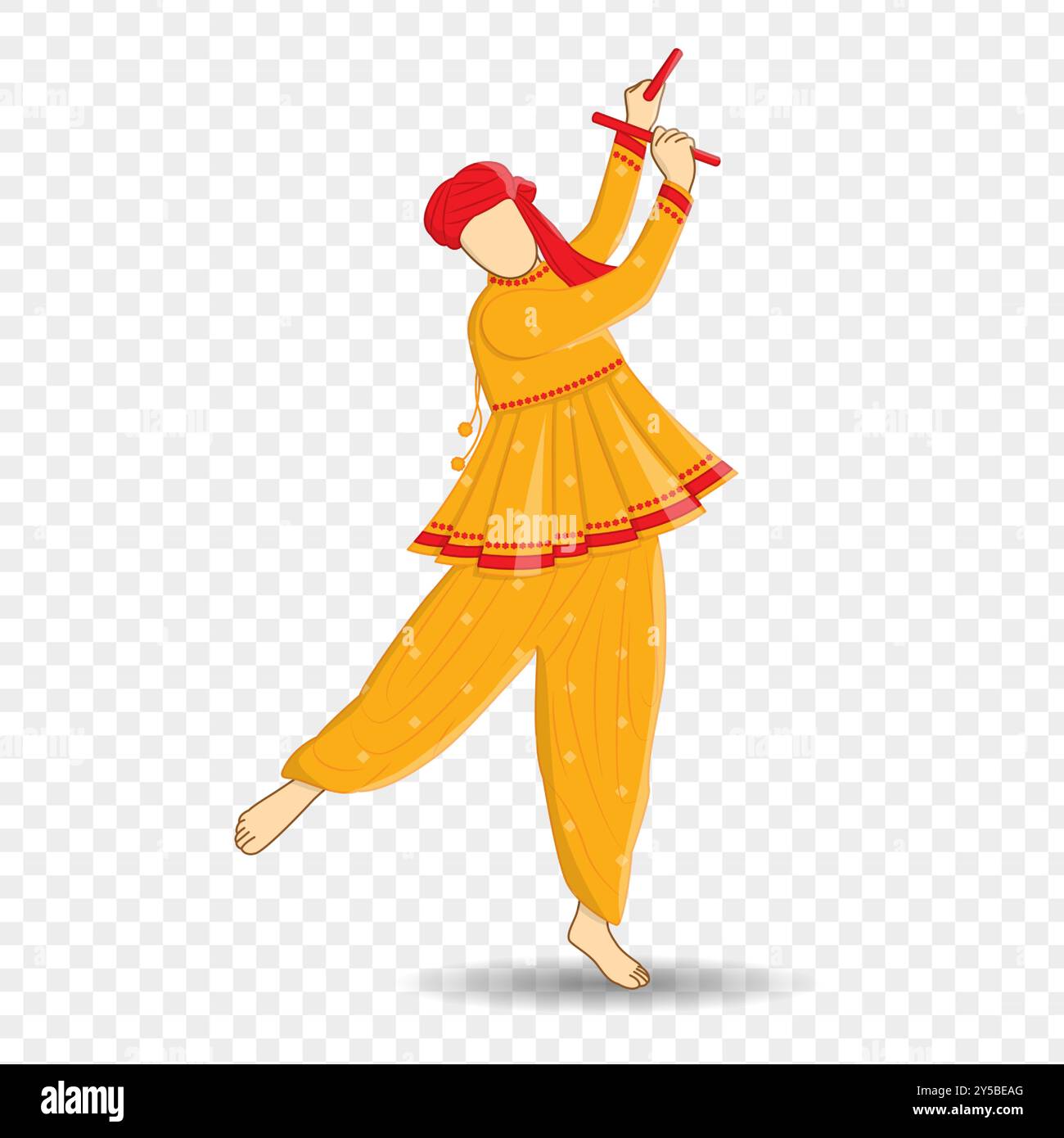 Beautiful dancing guy illustration on transparent background Stock ...