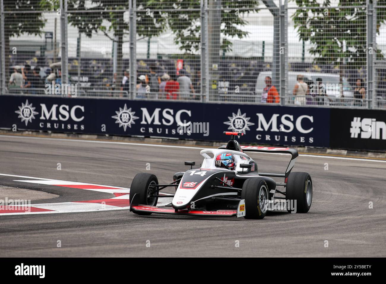 Singapore. 21st Sept 2024. 14 Chambers Chloe (usa), Campos Racing ...
