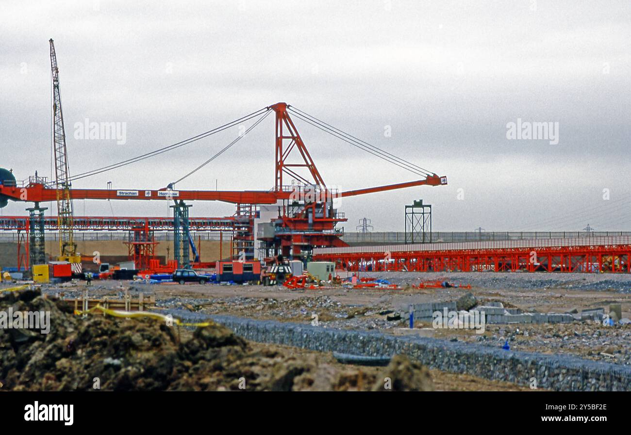 Coal handling gantry Royal Portbury docks Stock Photo - Alamy