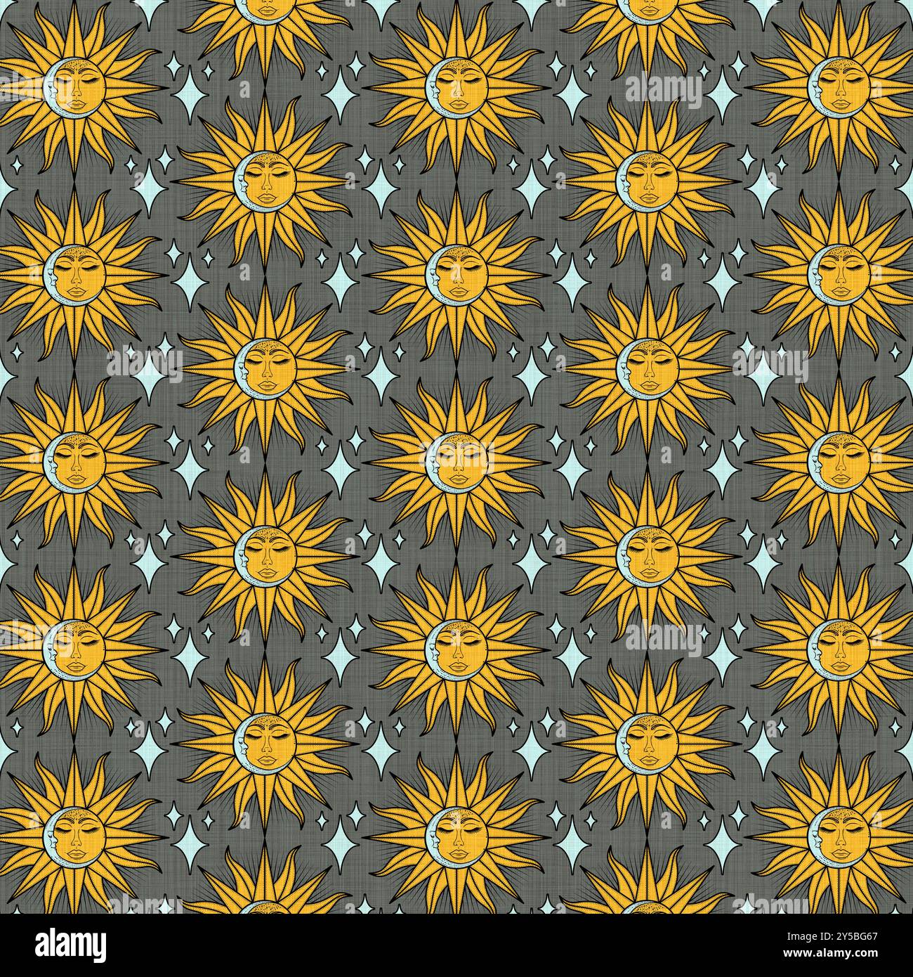 Sun moon stars hi-res stock photography and images - Alamy