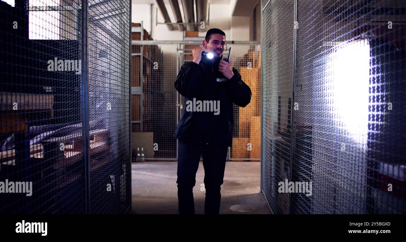 Officer using flashlight hi-res stock photography and images - Alamy