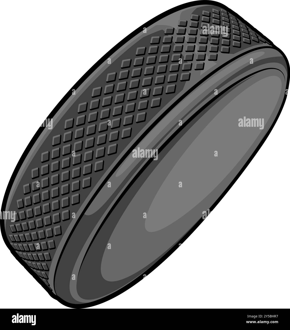 Ice Hockey Puck Cartoon Sports Icon Illustration Stock Vector Image ...