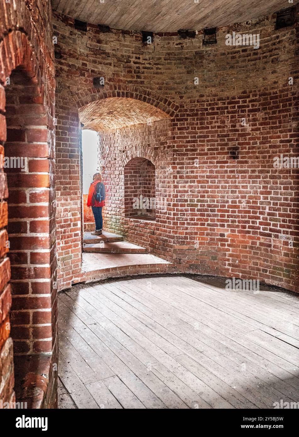 Hald castle ruins in Dollerup hills, Denmark Stock Photo - Alamy