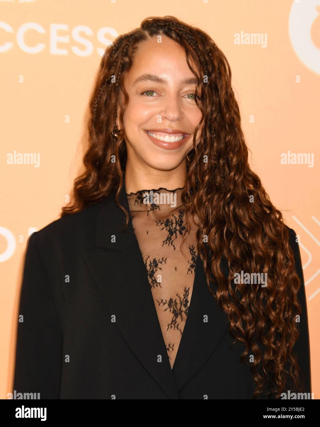 LOS ANGELES, CALIFORNIA - SEPTEMBER 20: Hayley Law attends the 2024 ...
