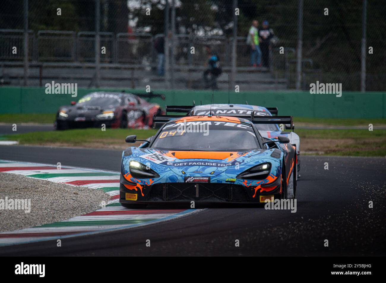 Mark SANSOM, Nicolai KJAERGAARD, Christopher SALKELD, of a team Garage ...