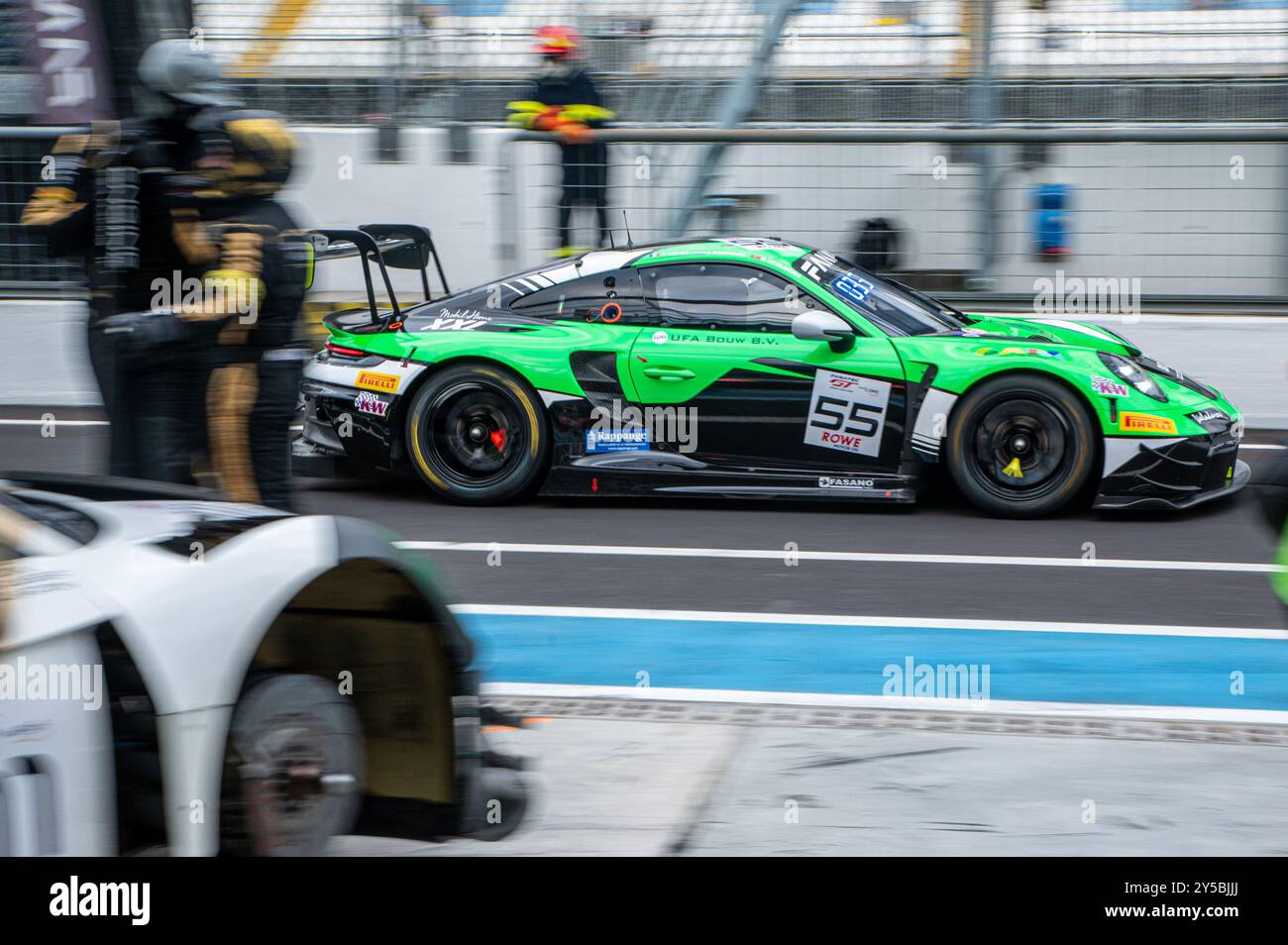Alessio ROVERA, Davide RIGON, Alessandro PIER GUIDI, of a team AF Corse ...