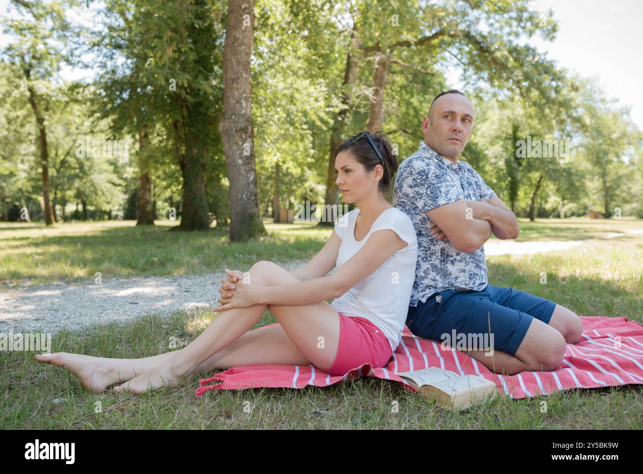 Portrait couple after quarrel hi-res stock photography and images - Alamy