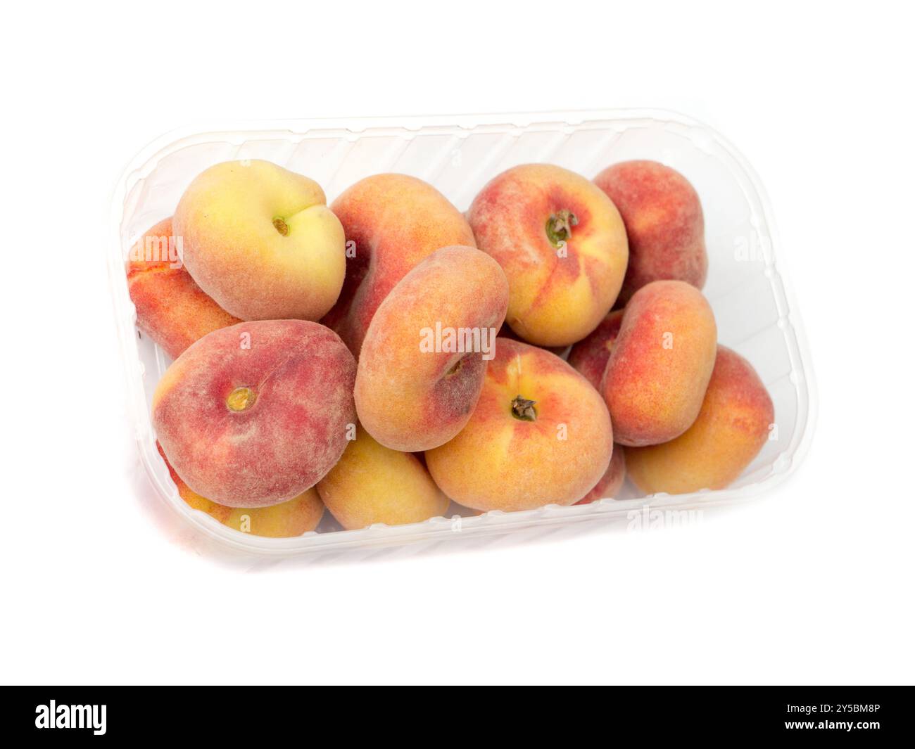 Peach in a container hi-res stock photography and images - Alamy