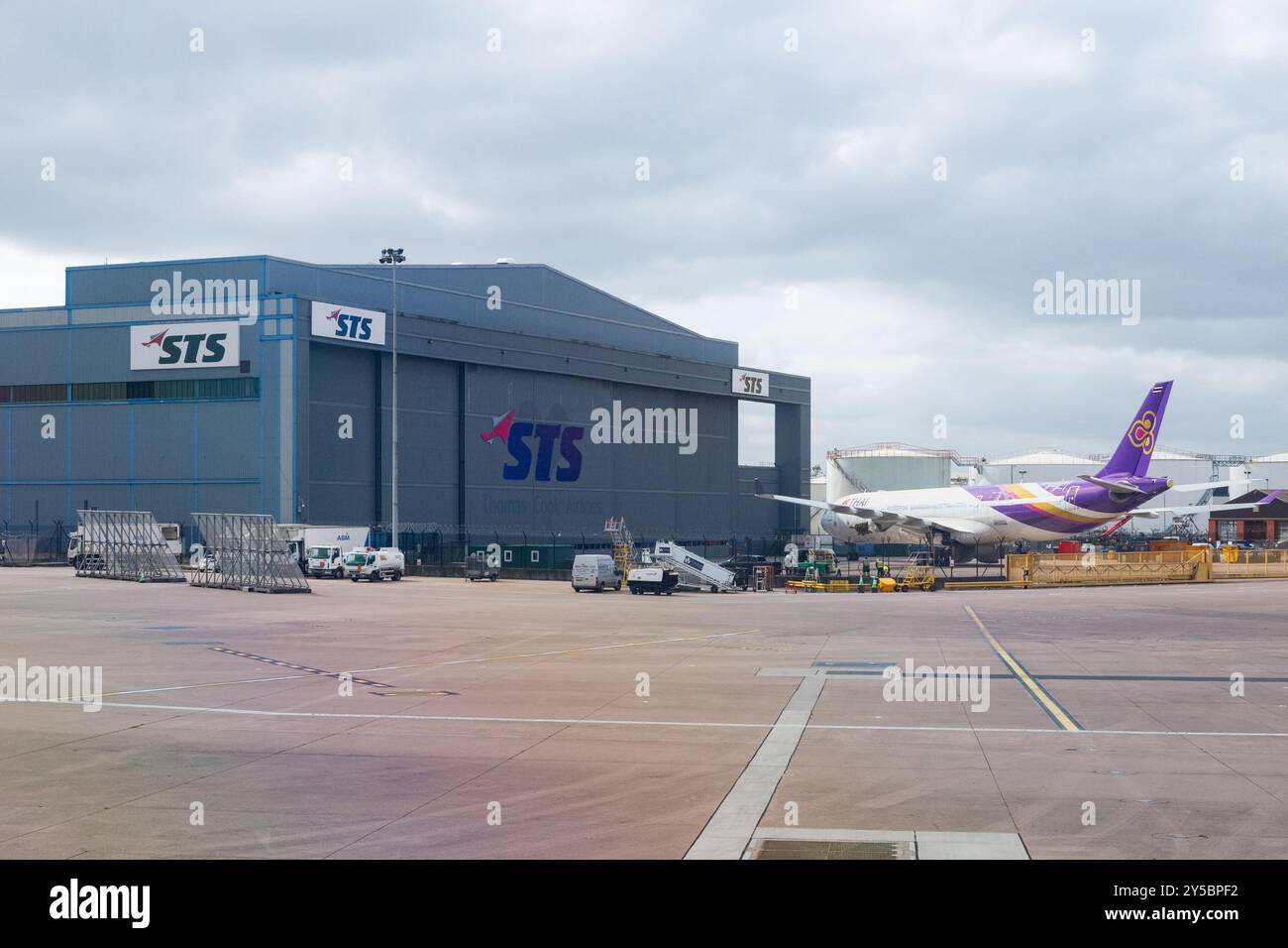 STS Aviation Services Group, aircraft base maintenance facility ...