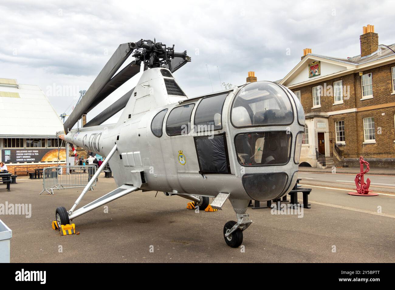vintage Westland Dragonfly WG751 helicopter Chatham Historic Dockyard ...