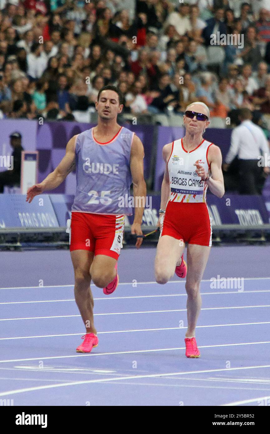 Melani BERGES GAMEZ & Guide Sergio DIAZ del CAMPO VELAZQUEZ of Spain in ...