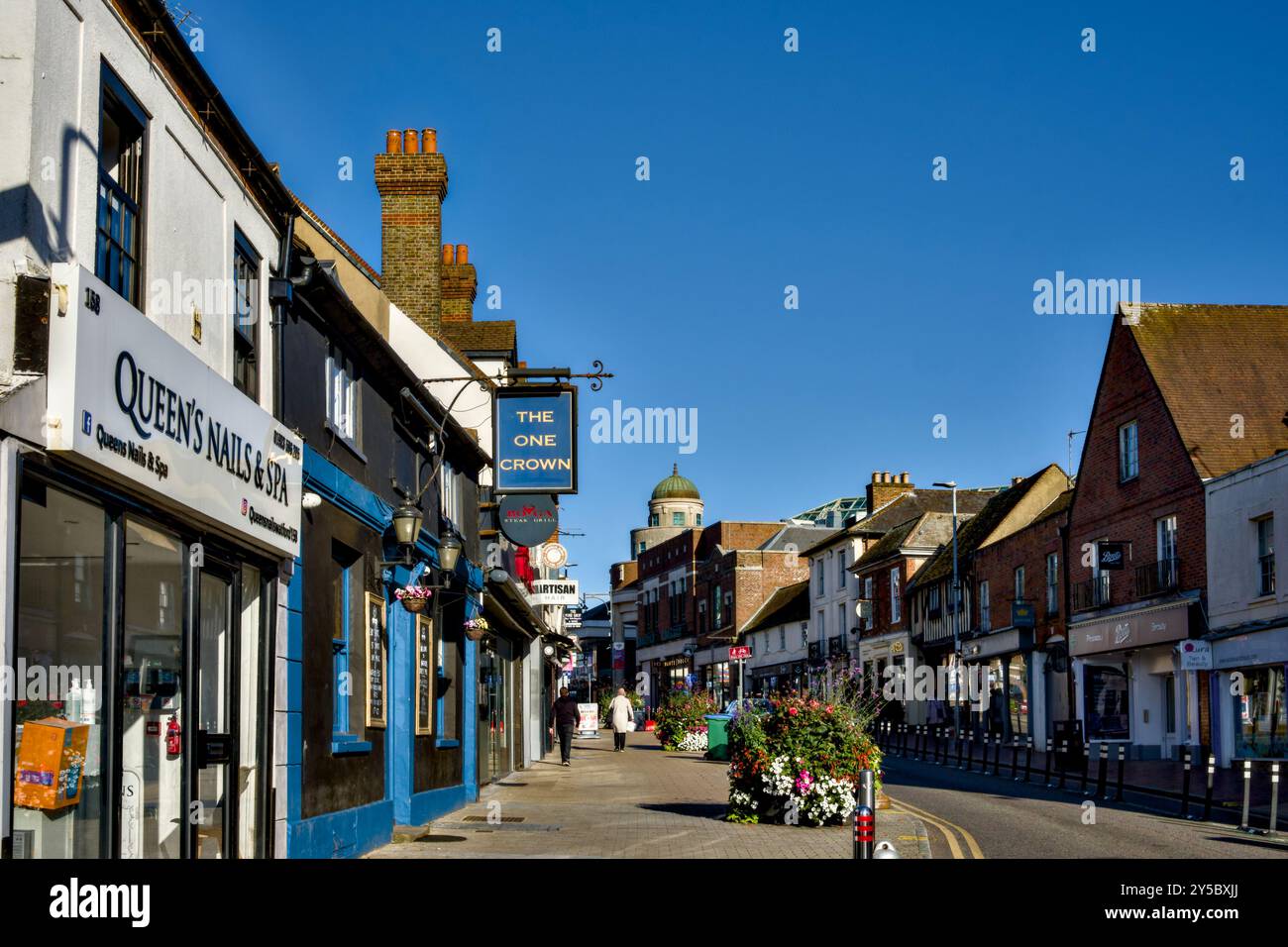 Watford Town Centre, Hertfordshire, England, U.K Stock Photo - Alamy