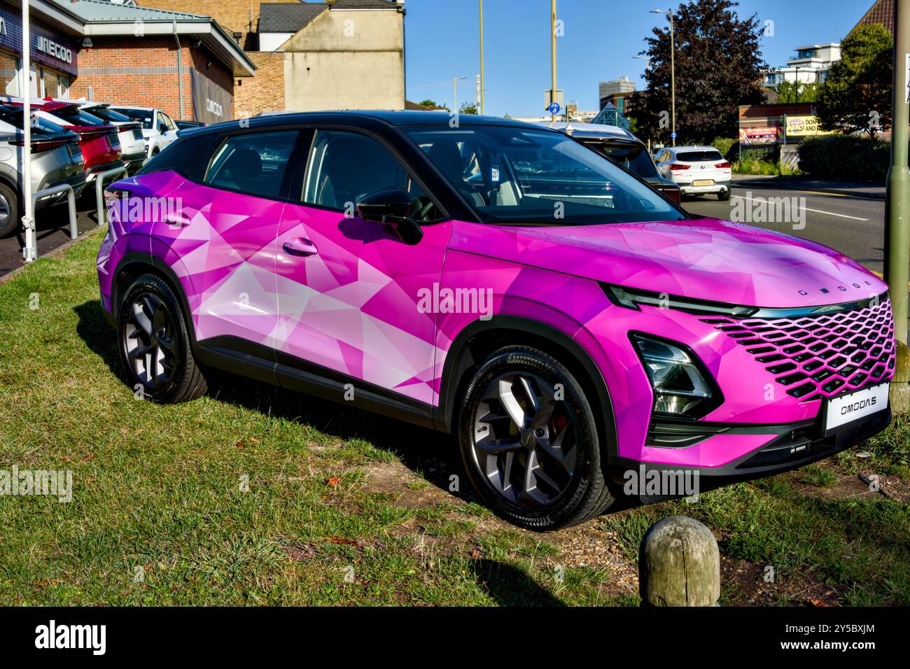 Omoda & Jaecoo Car Showroom, Watford, Hertfordshire, England, U.K Stock ...