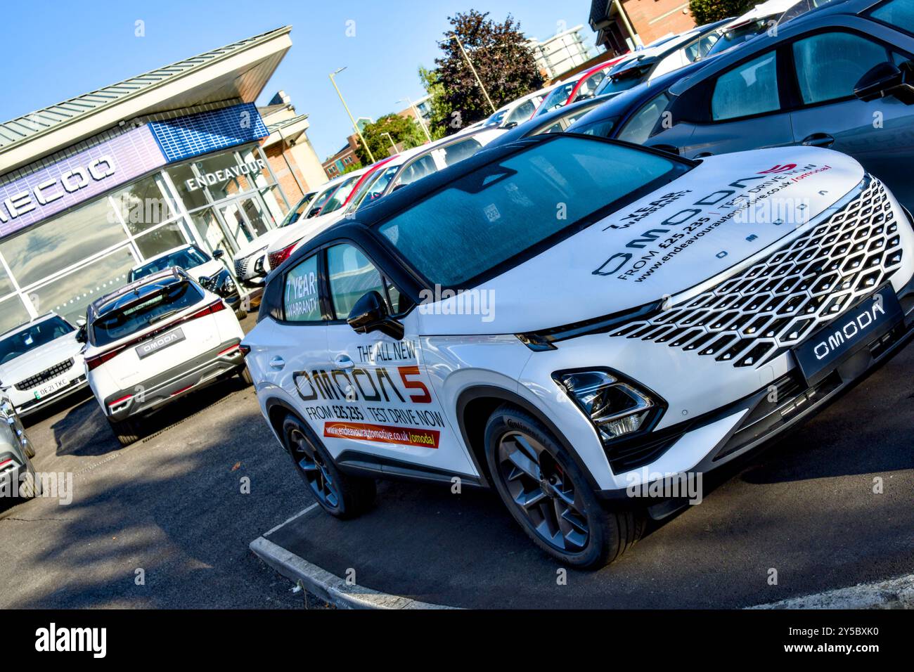 Omoda & Jaecoo Car Showroom, Watford, Hertfordshire, England, U.K Stock ...