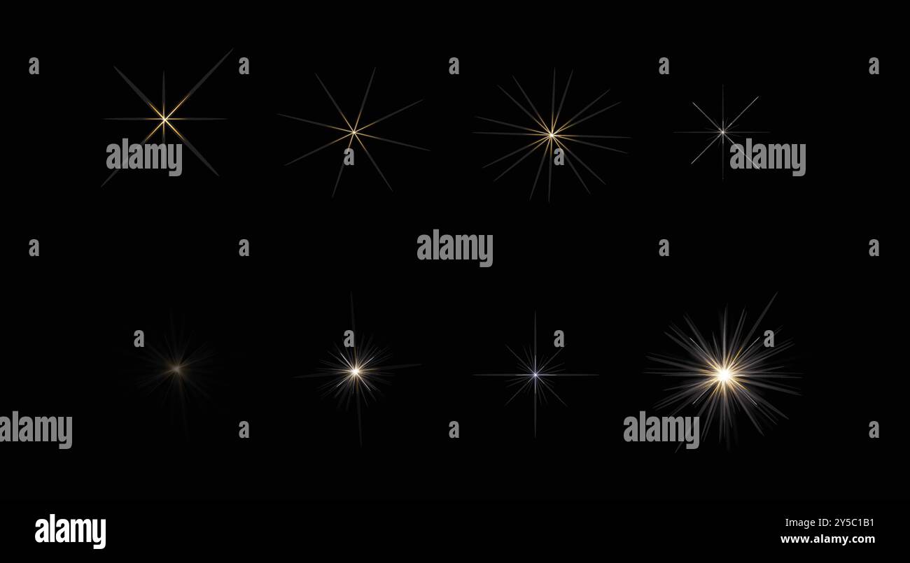 8 Ready made stars Stock Vector Image & Art - Alamy