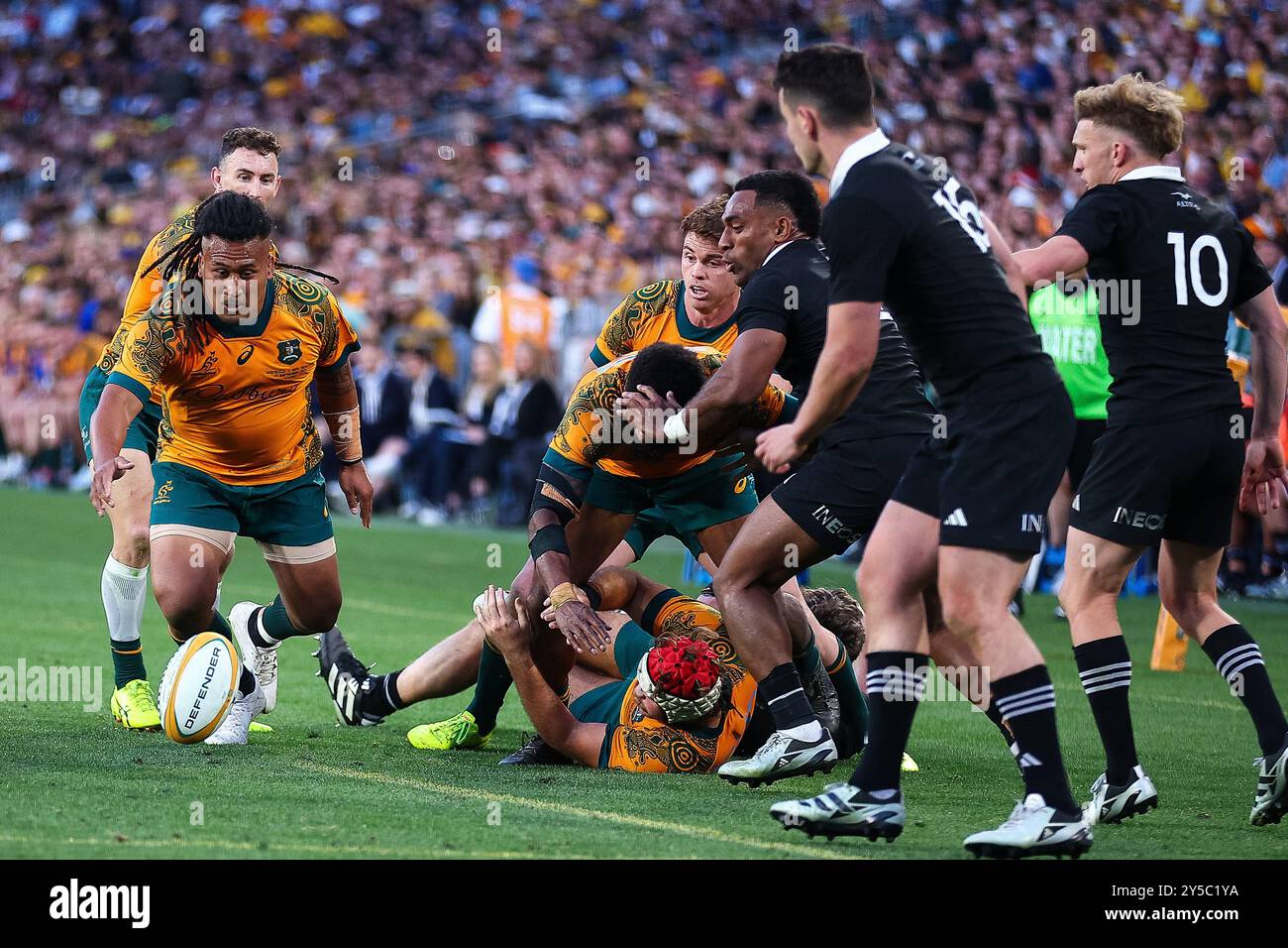 Accor Stadium, Sydney, NSW, Australia. 21st Sep, 2024. 2024 Rugby ...