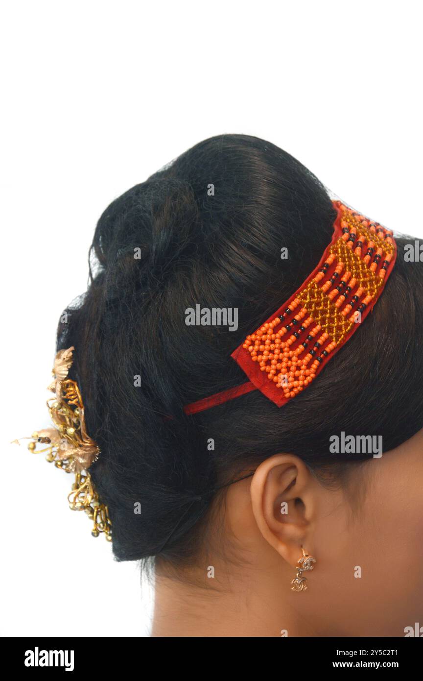 detailed of traditional headdress of the Toraja tribe Stock Photo - Alamy