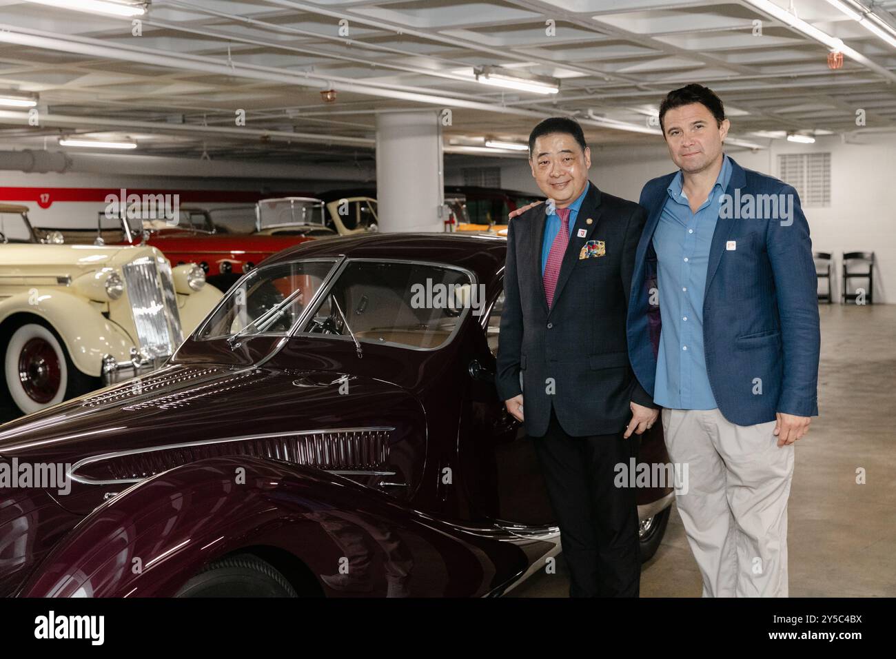 Cedric Lebert Owner of The Lo Res Car with Joey Zhou TV Host & founder ...