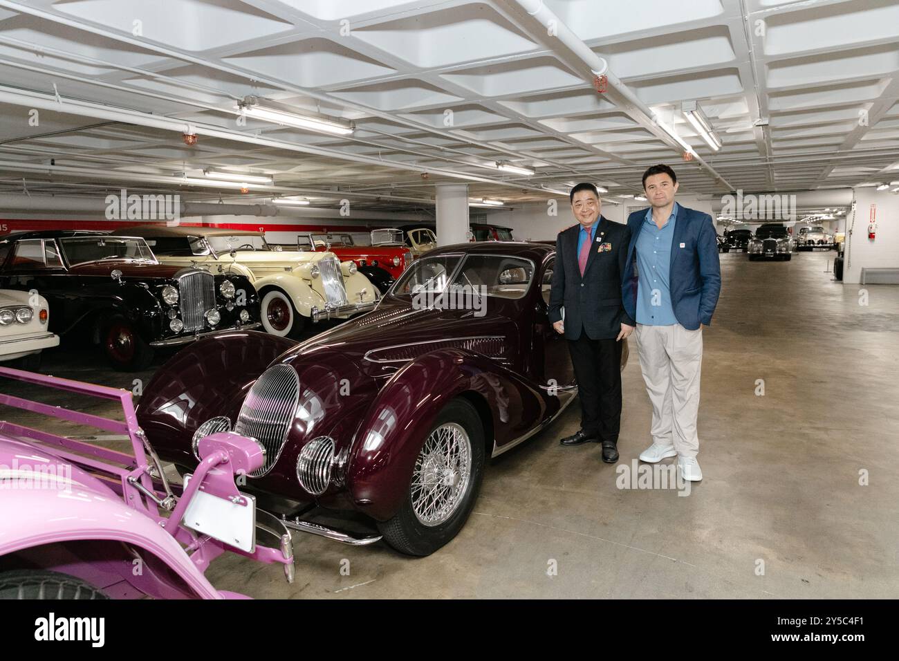 Cedric Lebert Owner of The Lo Res Car with Joey Zhou TV Host & founder ...