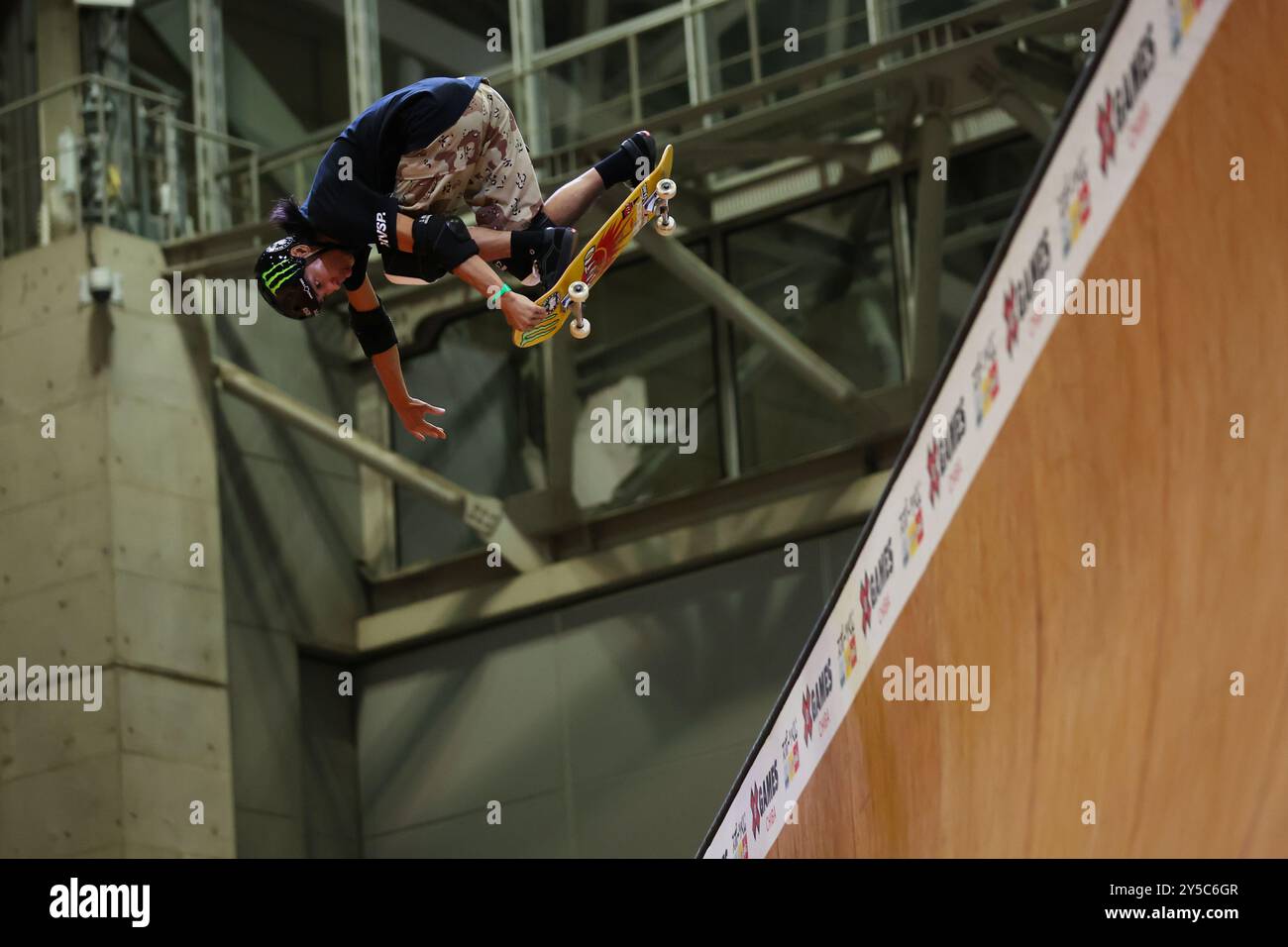 Chiba, Japan. 21st Sep, 2024. Moto Shibata (JPN) Skateboarding : X ...