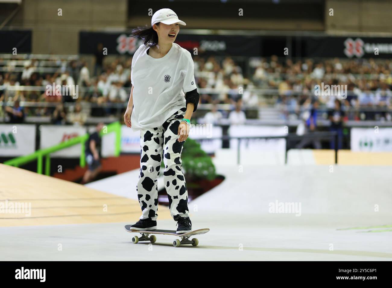 Aoi Uemura (JPN), SEPTEMBER 21, 2024 - Skateboarding : X Games Chiba 2024 Women's Skateboard ...