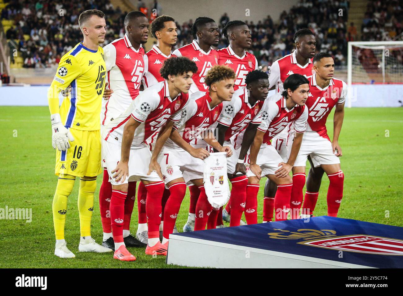 Monaco, Monaco. 19th Sep, 2024. Team of Monaco (Philipp KOHN of Monaco ...