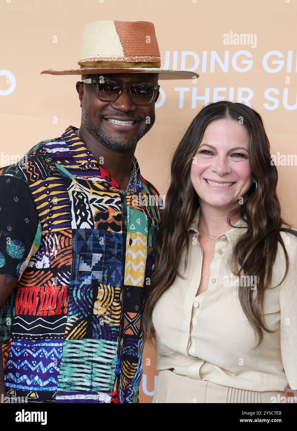 Los Angeles, Ca. 20th Sep, 2024. Taye Diggs, Ashlee Margolis at the ...