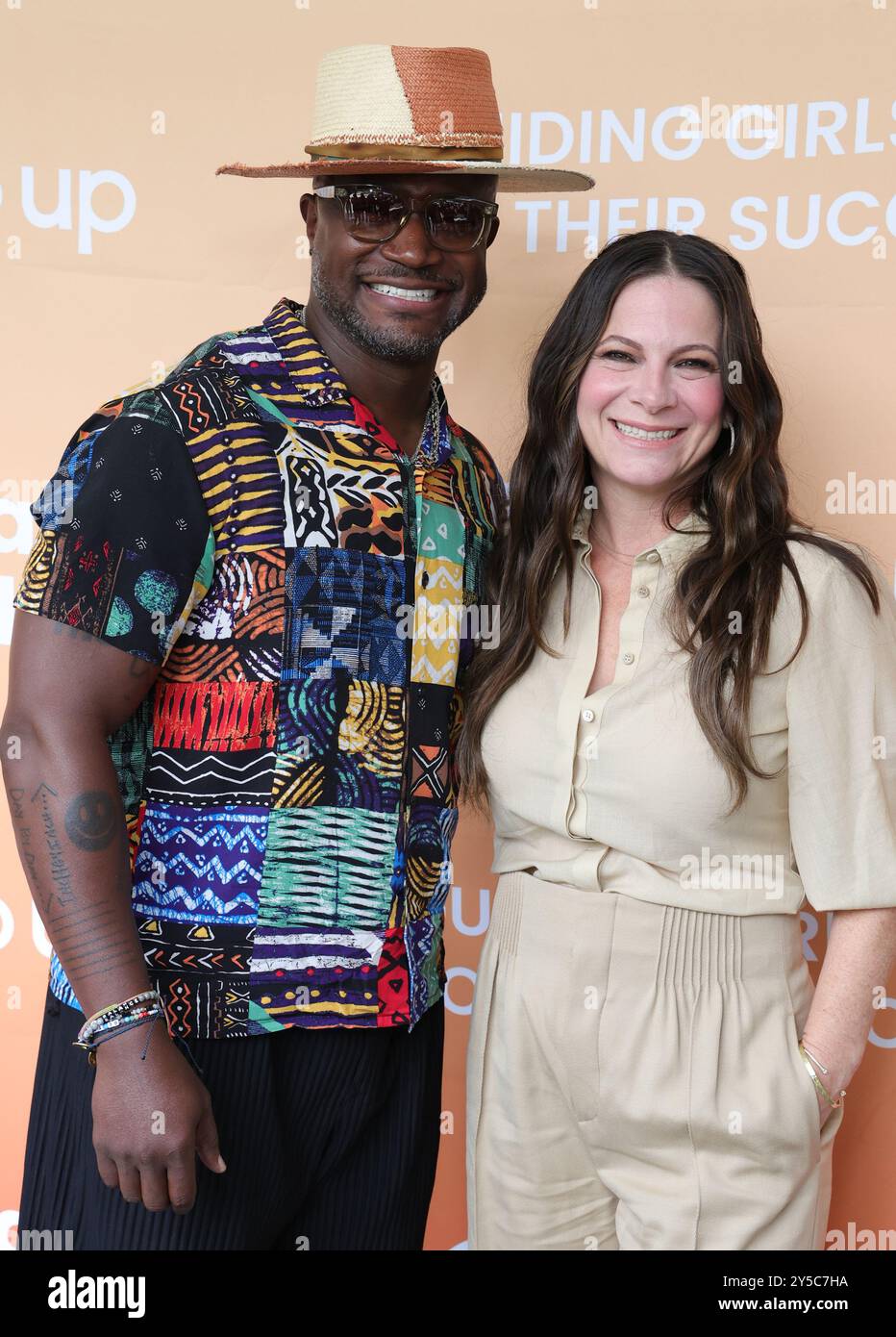 Los Angeles, Ca. 20th Sep, 2024. Taye Diggs, Ashlee Margolis at the ...